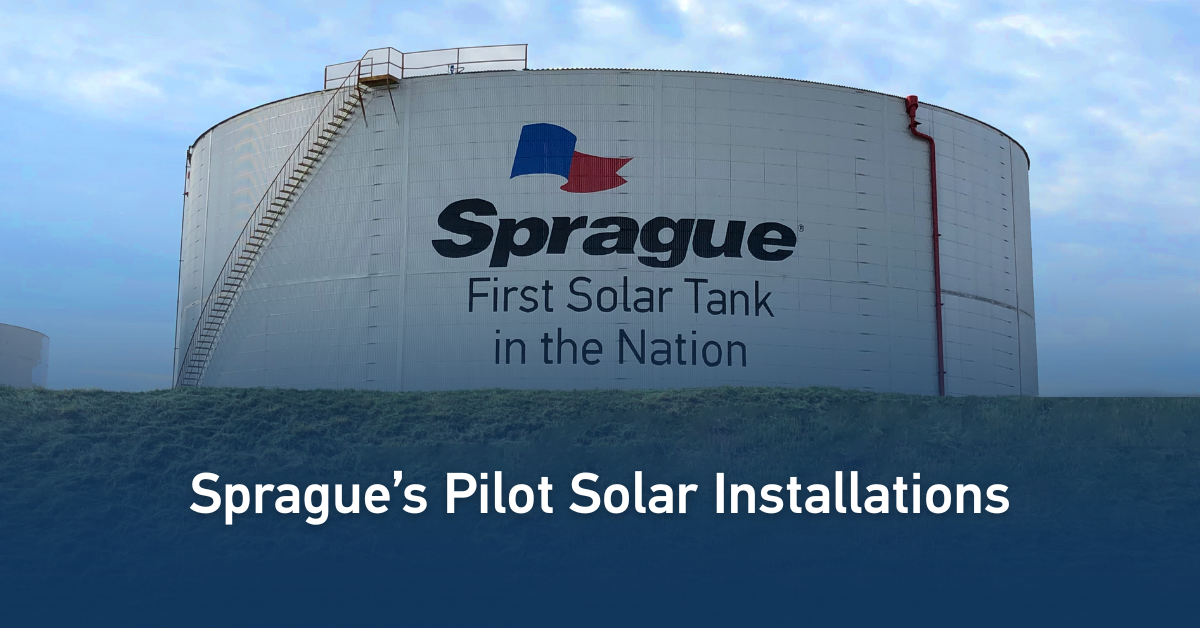Above Ground Fuel Storage Tank Solar Solutions - Sprague Energy